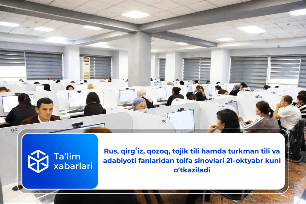 Rus, qirgʻiz, qozoq, tojik tili hamda turkman tili va adabiyoti ...
