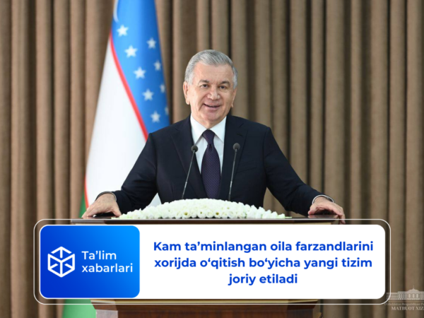 Bosh sahifa - Ta’lim xabarlari